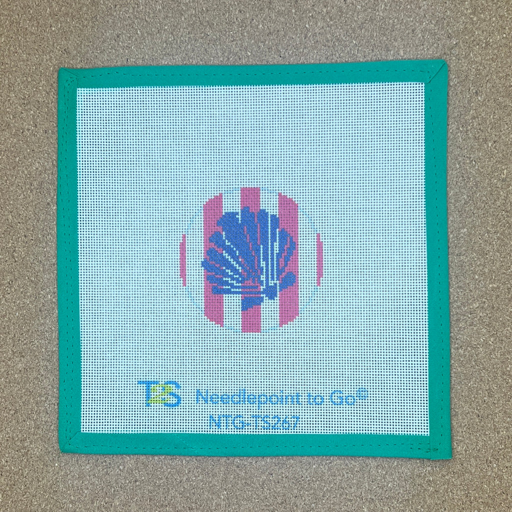 Scallop Shell Stencil – Greenhouse Needlepoint
