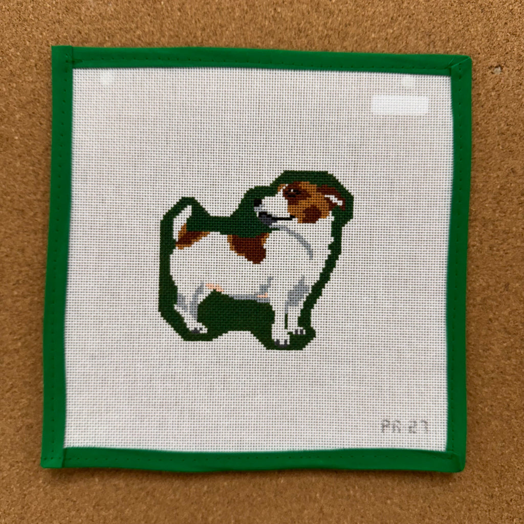 "Delilah" Jack Russell – Greenhouse Needlepoint