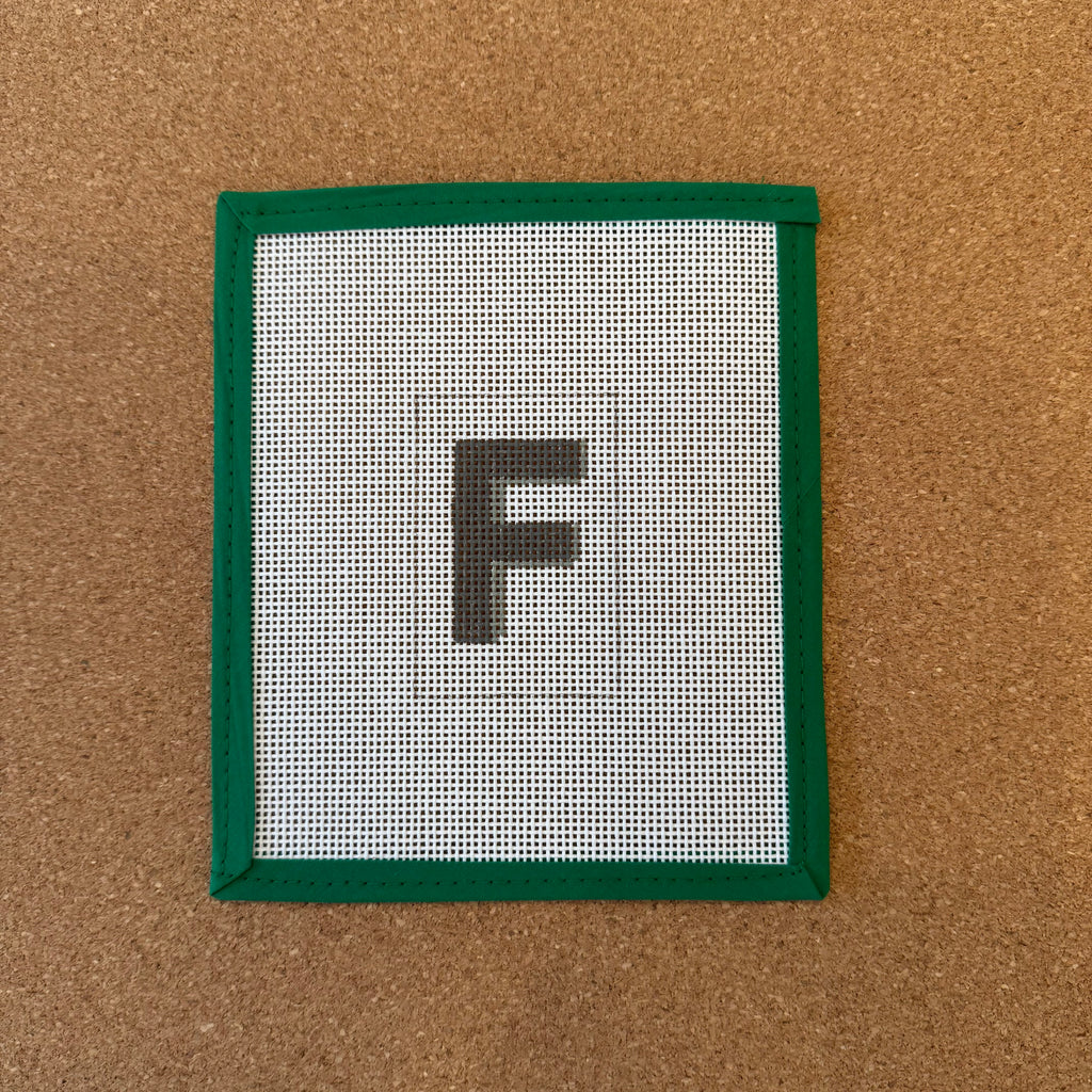 Greenhouse Exclusive: Luggage Tag Letter Insert - F – Greenhouse ...